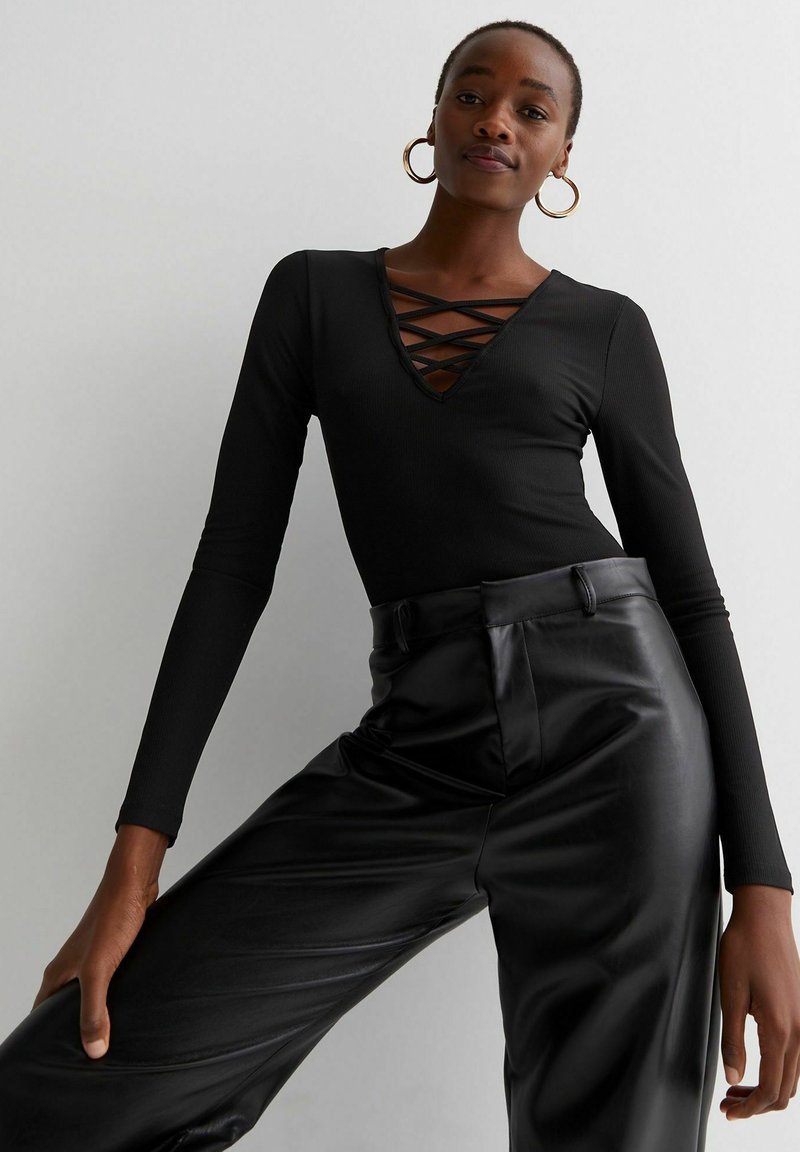 New Look Tall TALL LONG SLEEVE BODY - LANGARMSHIRT - LONG SLEEVED TOP ...