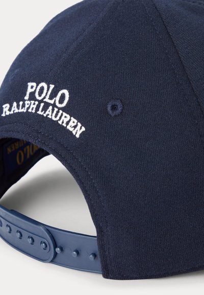 Polo Ralph Lauren DOUBLE KNIT JACQUARD BALL CAP - Keps - aviator navy ...