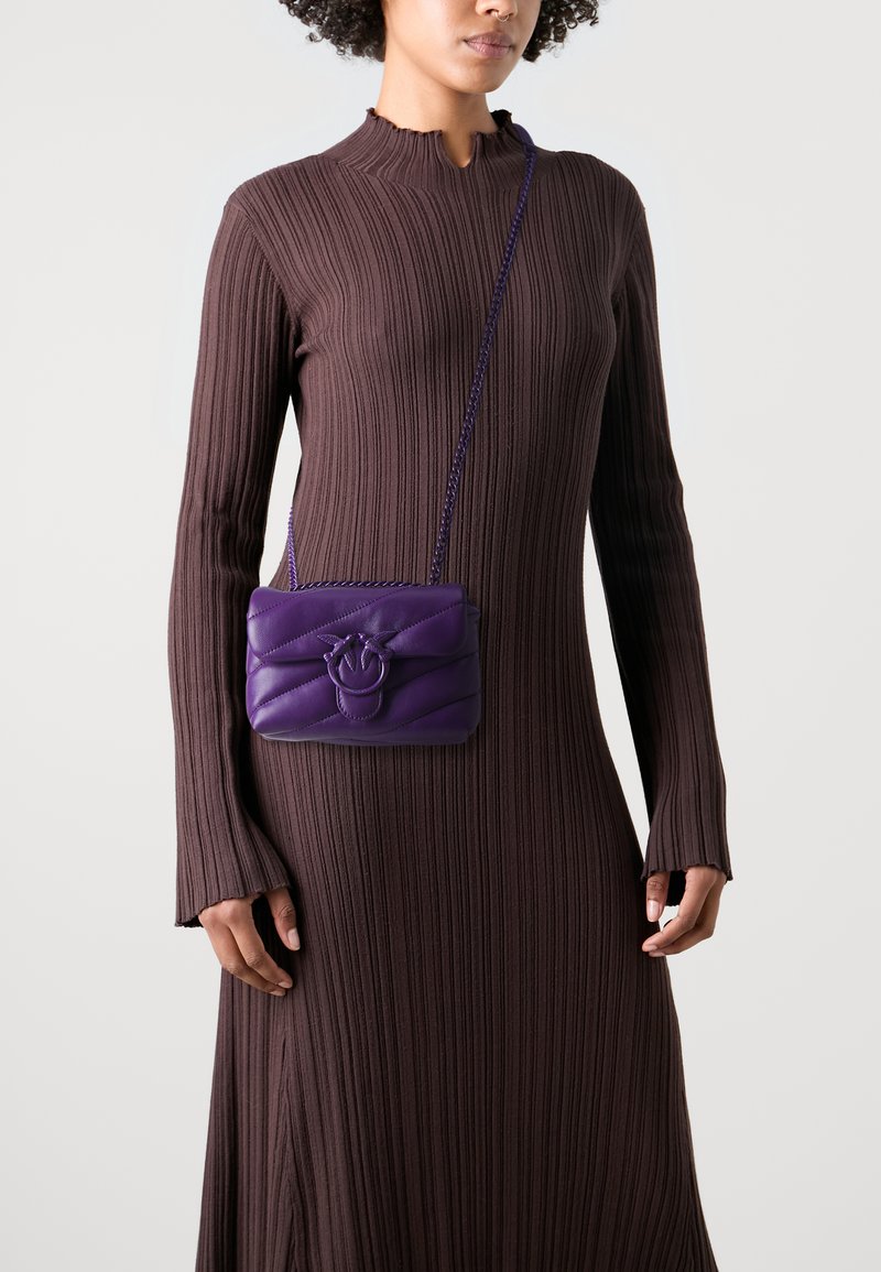 Pinko LOVE PUFF BABY - Cross body bag - plum/purple - Zalando.ie