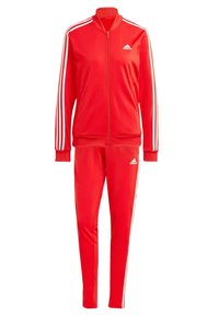 adidas Sportswear ESSENTIALS 3-STRIPES - Treningas - red/white/raudona ...