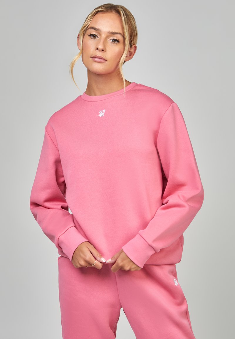 SIKSILK ESSENTIAL - Sweater - pink/donkerroze - Zalando.be