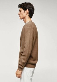 Mango NIZAC - Chaqueta de punto - medium brown/marrón - Zalando.es