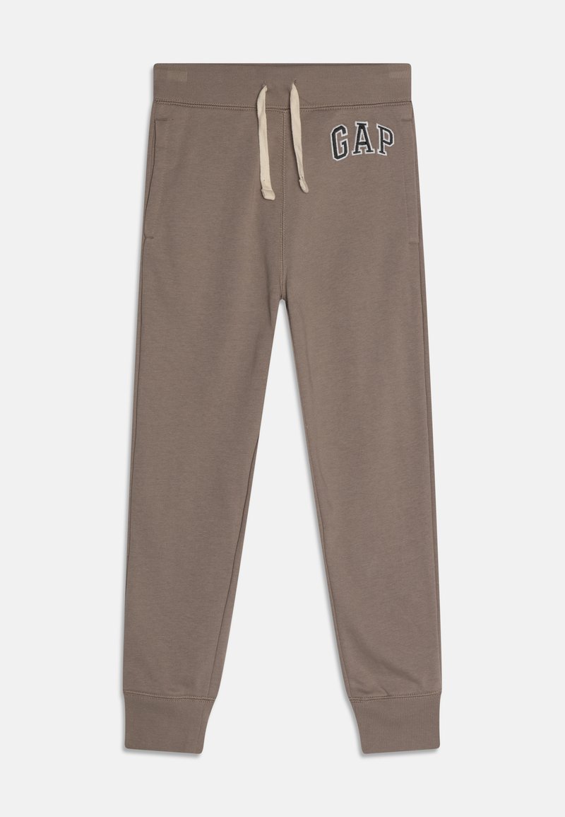 GAP HERITAGE LOGO BOYS - Tracksuit bottoms - trigger brown/brown ...