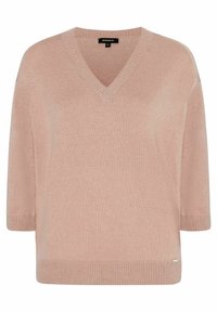 More & More V NECK - Strickpullover - rosa - Zalando.de