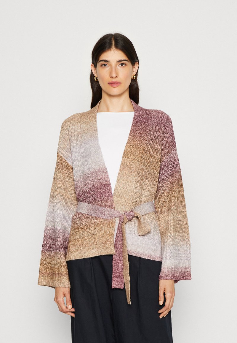 Esprit Collection SUS FADED - Cardigan - caramel/light brown - Zalando ...