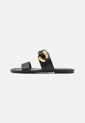 MOSCHINO MINI LETTERING SLIDE - Mules - bianco/white - Zalando.co.uk