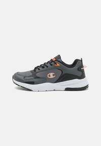 Champion RAMP UP RIPSTOP - Training shoe - grey/black/orange/dark grey ...