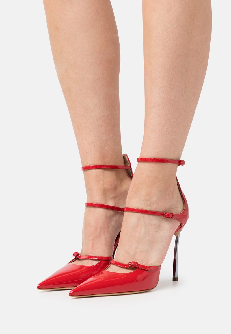 Casadei SUPERBLADE RACHEL - Pumps - tiffany lipstick/rot - Zalando.ch