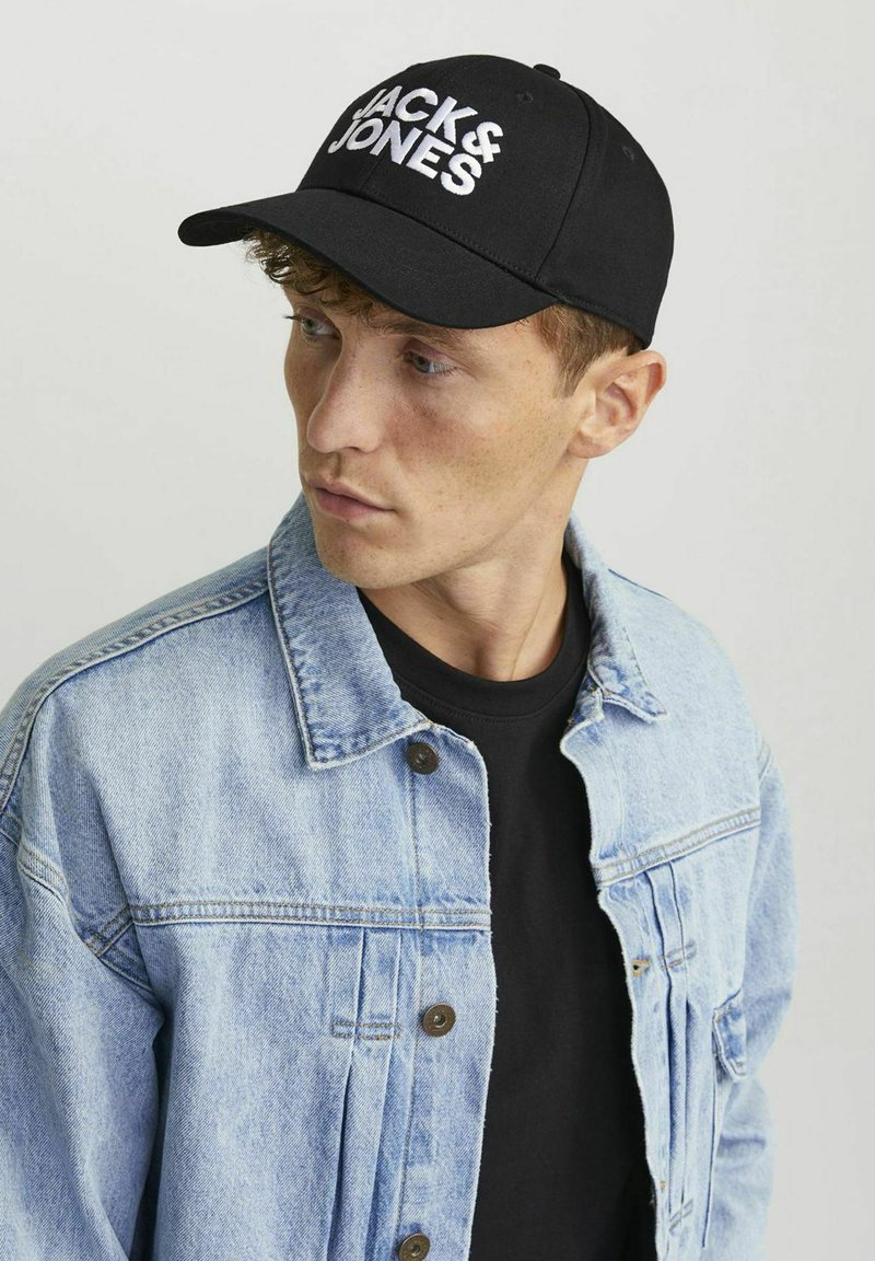 Jack & Jones BASEBALL - Cap - black - Zalando