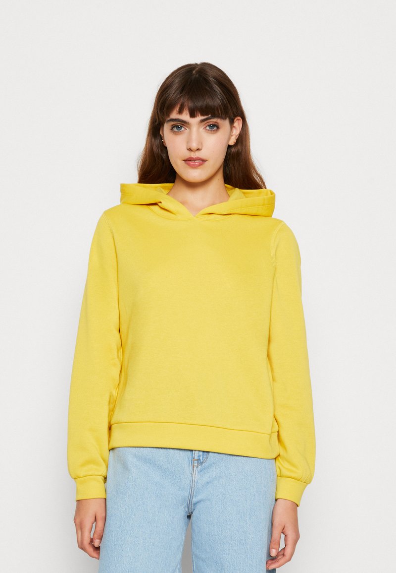 ONLY ONLDIANA HOOD - Sweater - passion fruit/geel - Zalando.be