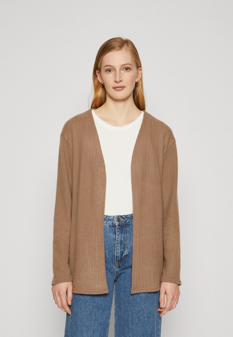 ONLY Tall ONLKIKI CARDIGAN - Cardigan - beige - Zalando.ie