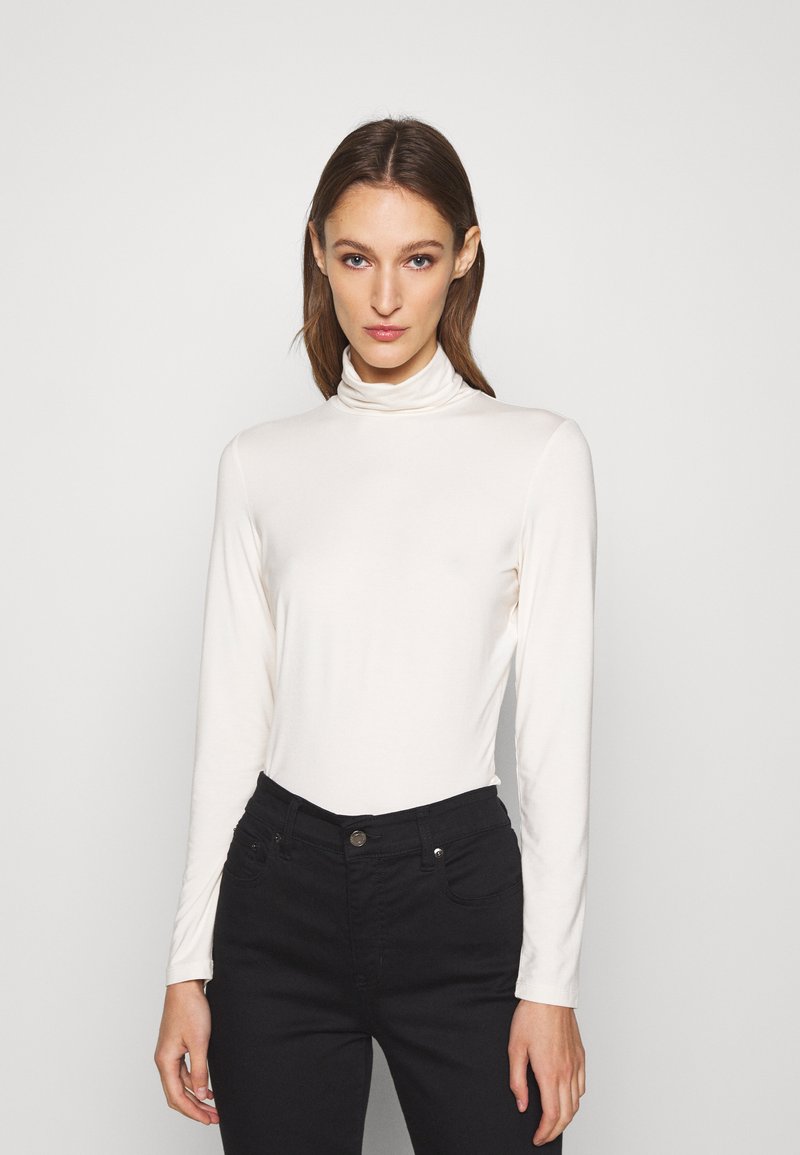 Lauren Ralph Lauren ALANA - Long sleeved top - mascarpone cream/off ...