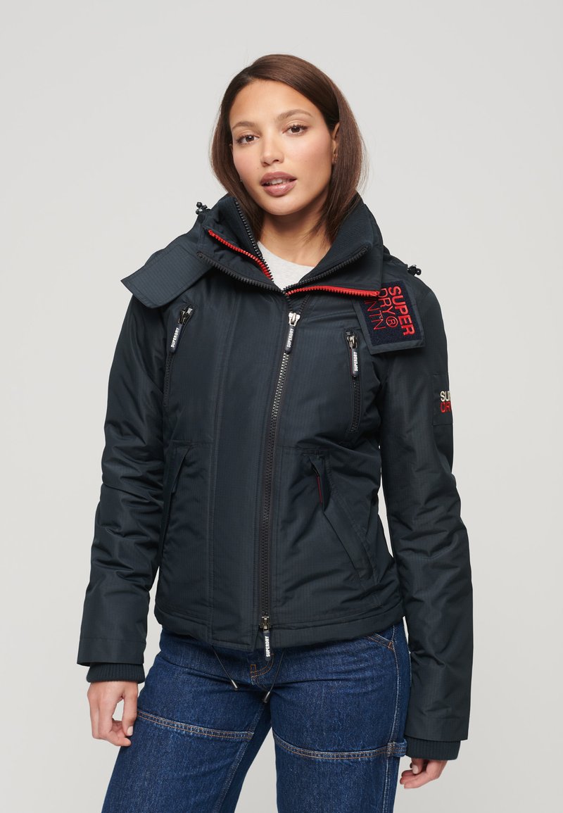 Superdry MOUNTAIN SD-WINDCHEATER - Jas - nordic chrome navy/blauw ...