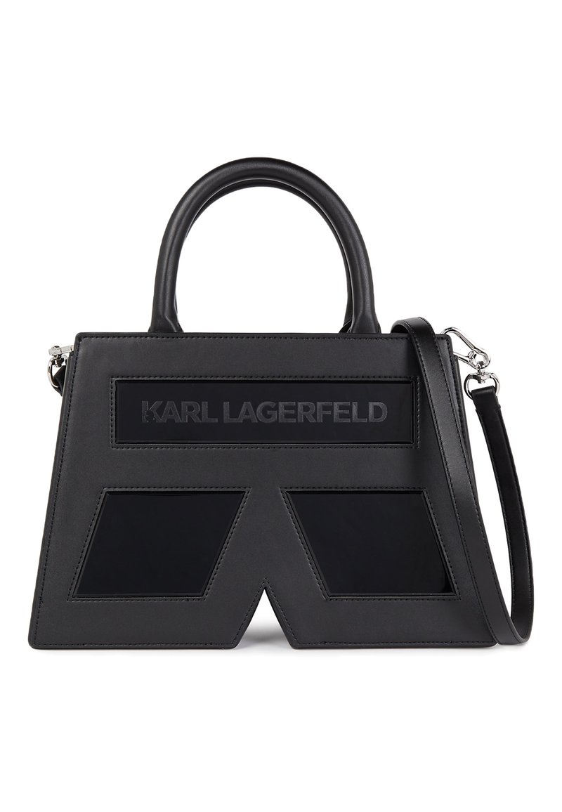KARL LAGERFELD TOP HANDLE IKON K - Kabelka - black/černá - Zalando.cz