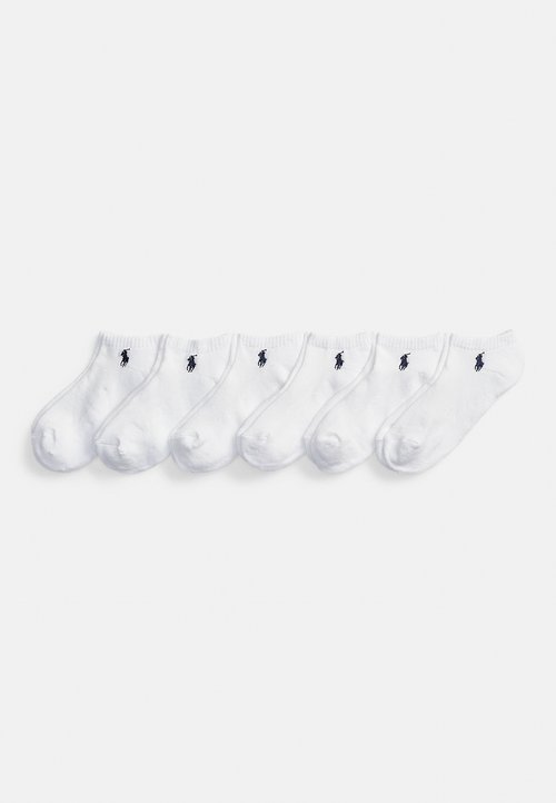 Polo Ralph Lauren ANKLE SOCK 6 PACK - Ponožky - white/bílá - Zalando.cz