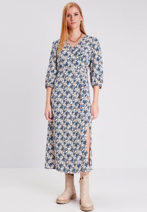 Cache Cache LANGES AUSGESTELLTES MIT KNÖPFEN - Vestido camisero - bleu ...