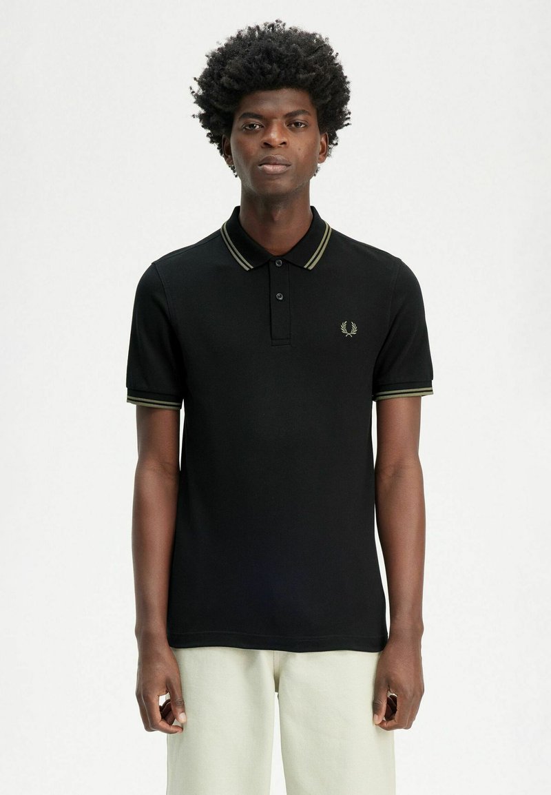 Fred Perry Poloshirt - black/zwart - Zalando.nl