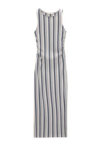 PULL&BEAR STRIPED - MIDI - Haljina s naramenicama - blue/plavo - Zalando.hr