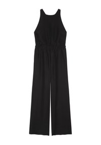 Marc O'Polo OVERALL STYLE WIDE LEG OPEN BACK - Tuta jumpsuit - black ...