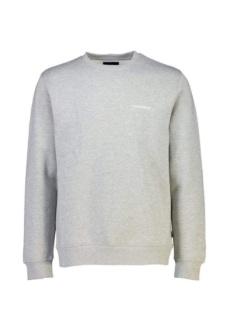 Lindbergh LOGO - Sweater - grey mel/grijs - Zalando.nl