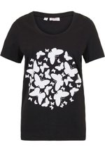 bonprix T-Shirt print - black/schwarz - Zalando.ch
