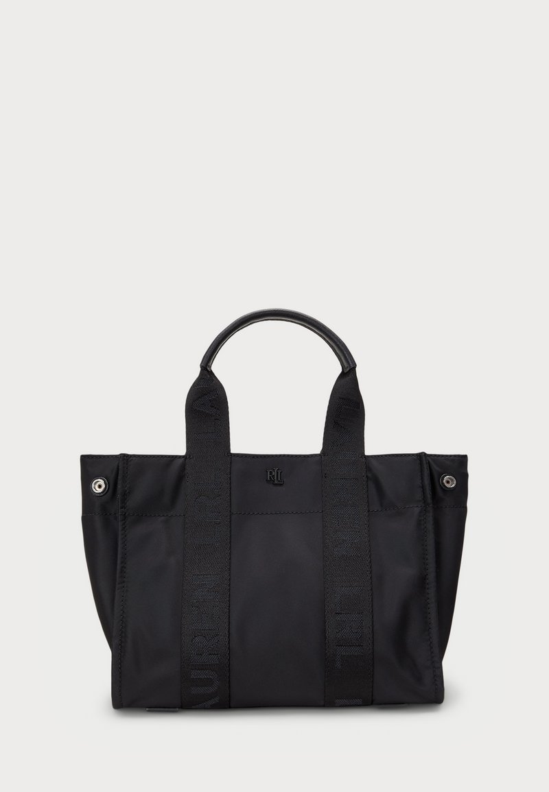 Lauren Ralph Lauren NYLON SMALL STEVIE TOTE BAG - Tote bag - black ...