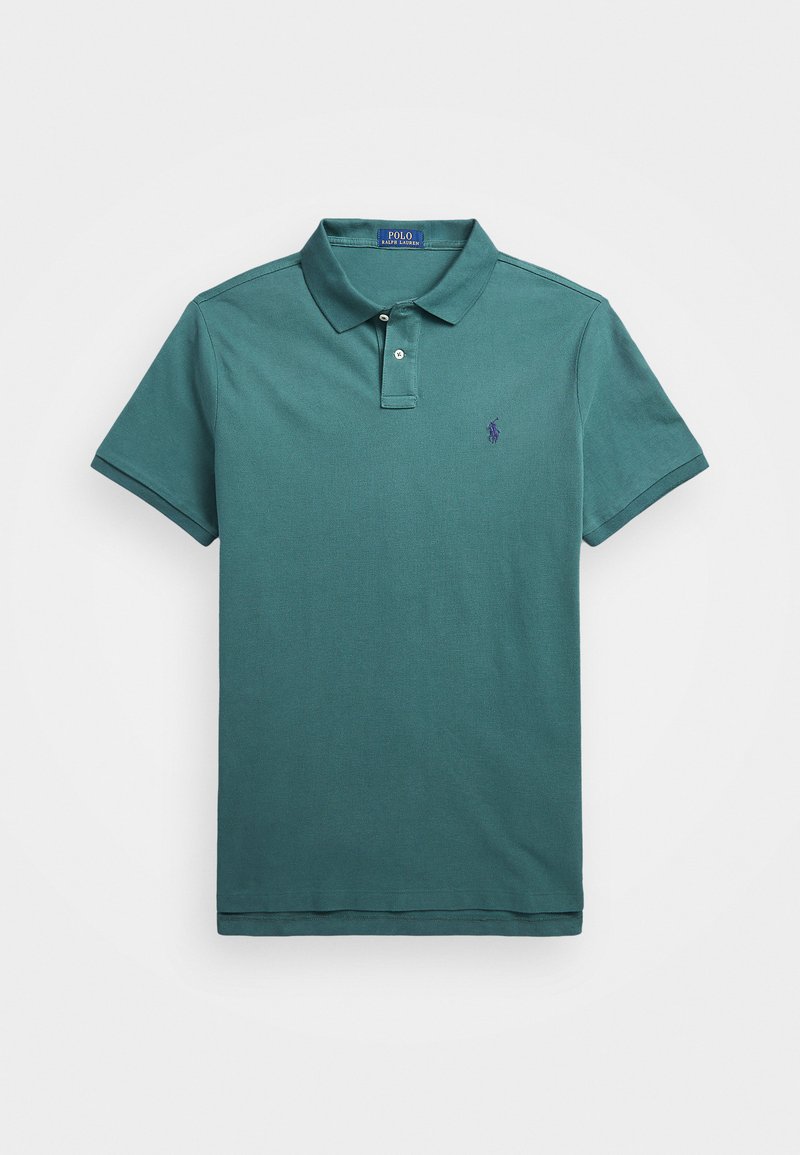 Polo Ralph Lauren CUSTOM SLIM FIT MESH POLO SHIRT - Polo - washed forest/verde - Zalando.it