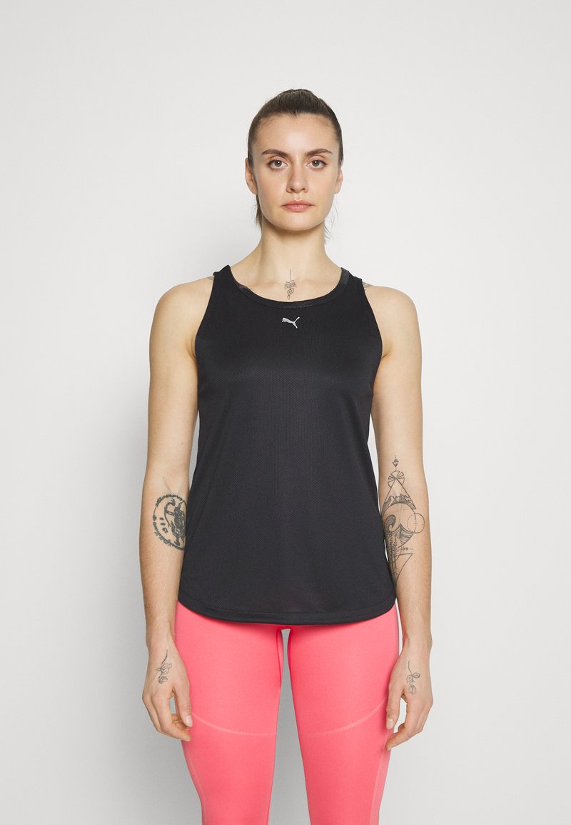 Puma ELEKTRO SUMMER ULTRABREATHE FASHION TANK - Top - black - Zalando.ie