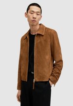AllSaints Lederjacke - tobacco brown/braun - Zalando.de