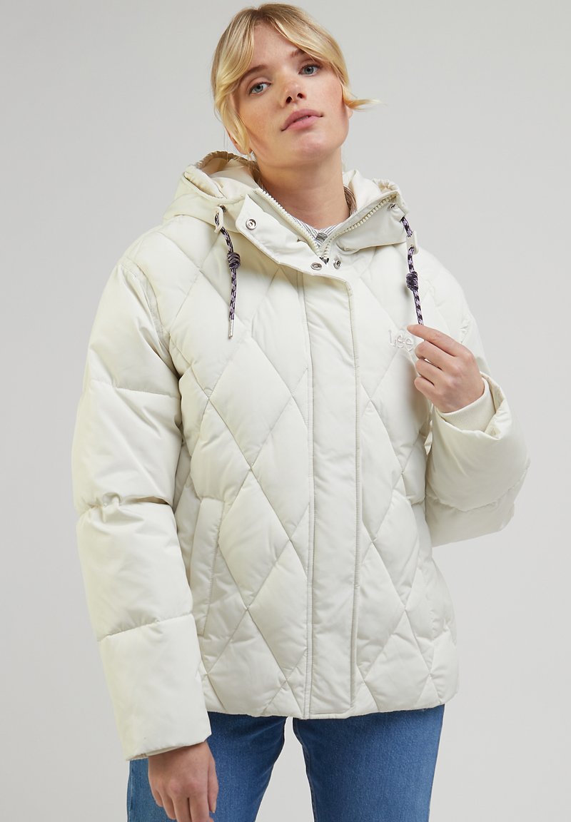 Lee Winter jacket - ecru/off-white - Zalando.co.uk