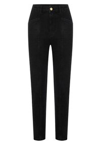 adL STITCH DETAILED - Slim fit jeans - black - Zalando
