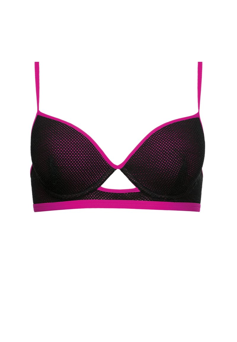 Feba Swimwear Góra od bikini/różowy neon - Zalando.pl