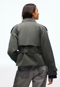 Bershka Veste légère - blue-grey/bleu gris - ZALANDO.FR