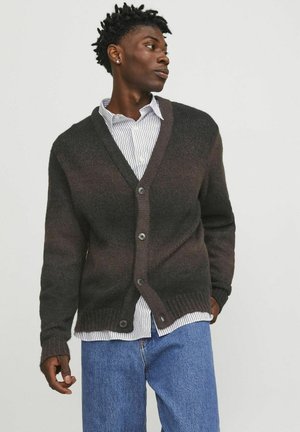 Selected Homme CUBAN COLLAR - Chaqueta de punto - sky captain/azul ...