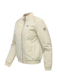 Ragwear CHENNA - Bomber Jacket - white uni/white - Zalando