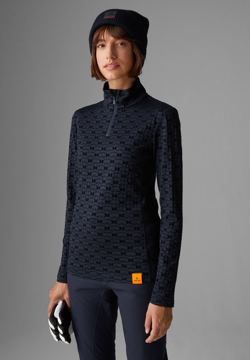 Bogner Fire + Ice MARGO2 - Long sleeved top - deepest navy/dark blue ...