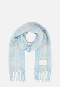 TOM TAILOR MIT KAROMUSTER - Schal - light cloudy blue/hellblau - Zalando.de