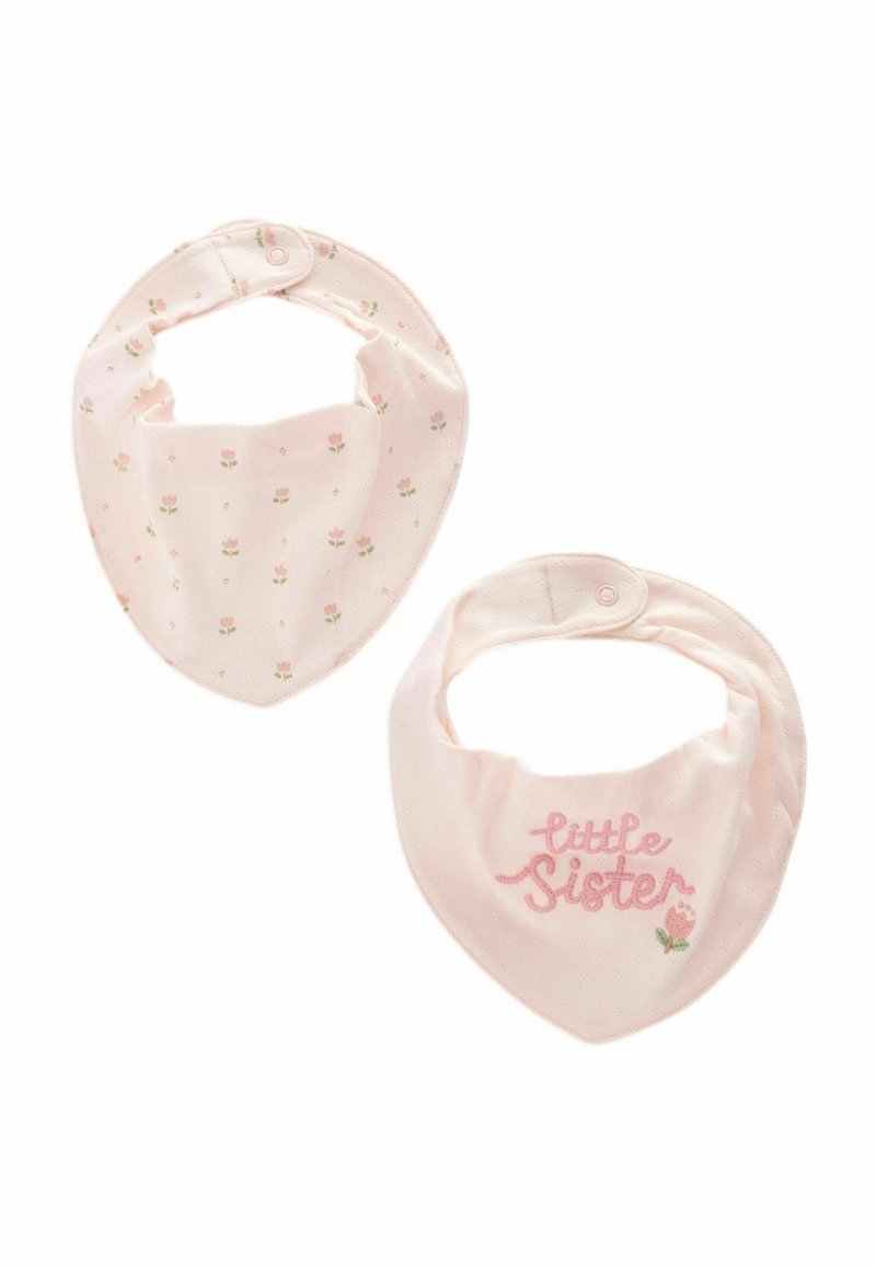 Next LITTLE SISTER DRIBBLE 2 PACK - REGULAR FIT - Lätzchen - pink ...
