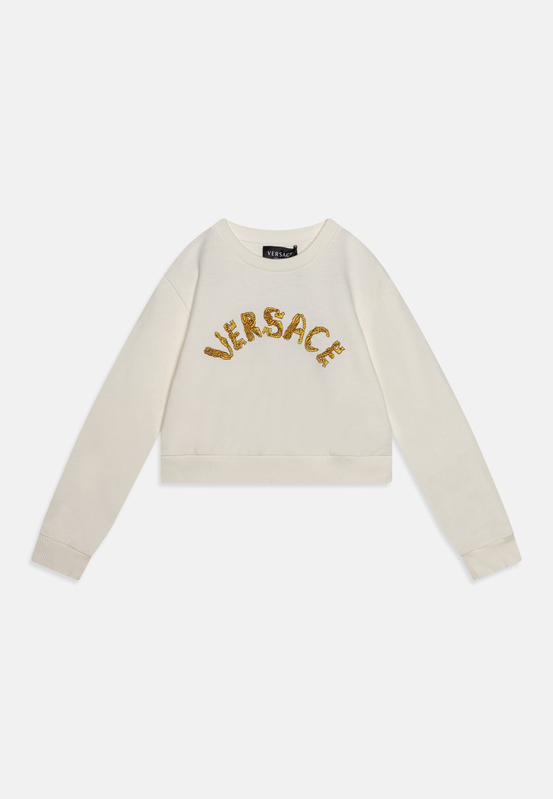 Versace LOGO - Sweater - bianco/oro/wit - Zalando.nl