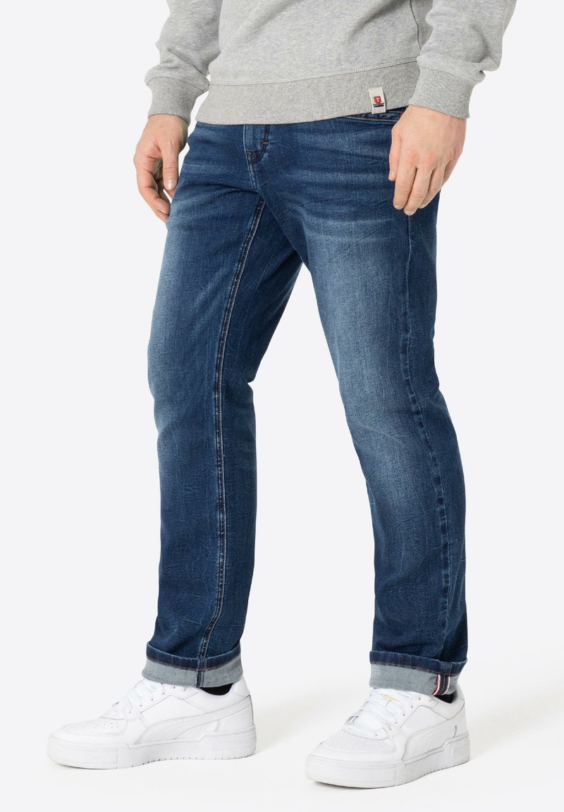 TIMEZONE Straight leg jeans - bright navy wash/blue - Zalando