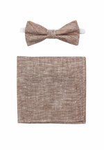 Prince Bow Tie SET - Einstecktuch - beige - Zalando.de