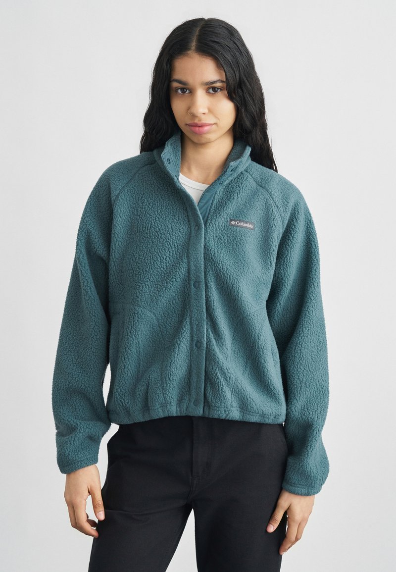 Columbia JASPER RIDGE PEBBLED FLEECE SNAP - Jachetă din fleece ...
