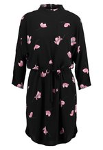 mbyM MASH - Robe de jour - messina/noir - ZALANDO.FR