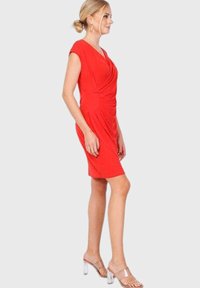 SOLE Made in Italy ROBE CARMEN - Robe fourreau - red/rouge - ZALANDO.FR