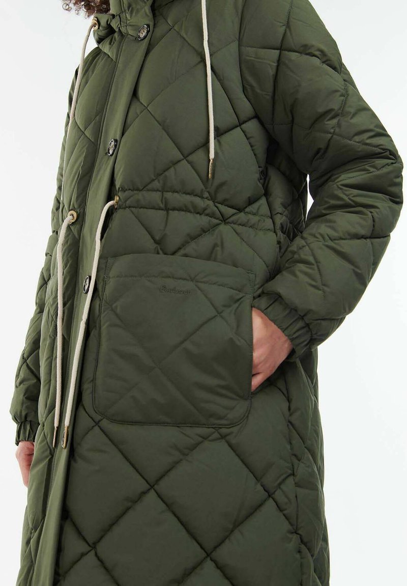 Barbour ORINSAY QUILT - Winterjas - oliv/olijfgroen - Zalando.nl