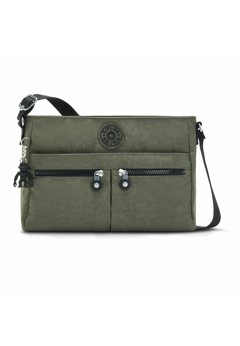 Kipling NEW ANGIE - Umhängetasche - green moss/khaki - Zalando.at