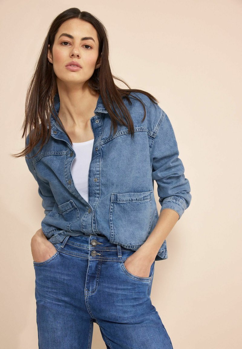 Street One Denim jacket - blau/light blue - Zalando.de