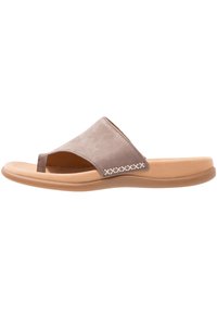 Gabor Tongs - fumo/gris - ZALANDO.FR