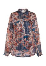 usha QISHA - Overhemdblouse - blau mehrfarbig/blauw - Zalando.nl