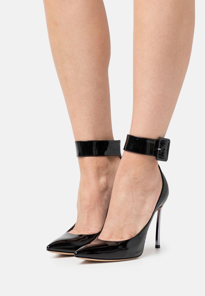 Casadei BLADE ELOISA - Classic heels - tiffany nero/black - Zalando.co.uk